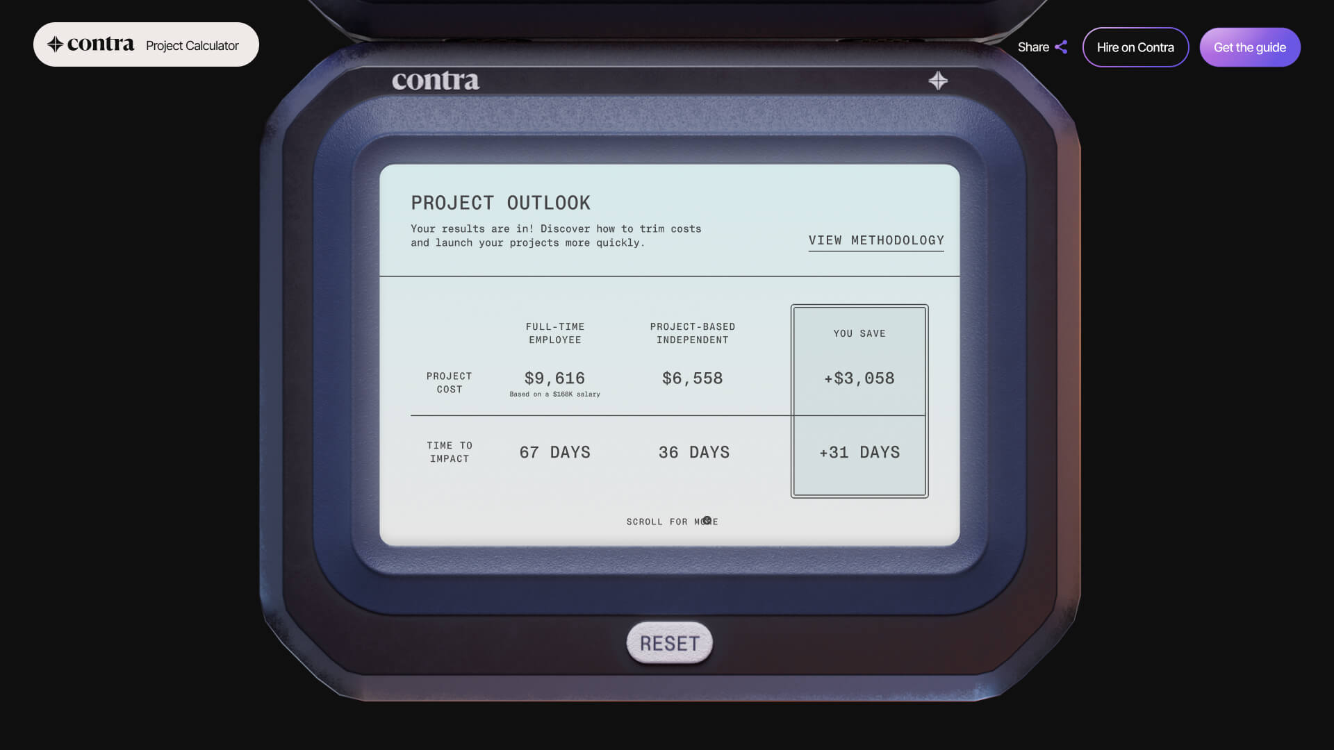Hiring Calculator – Unseen Studio®